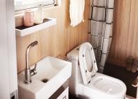 China Modern Color Small Modern Prefab Homes Prefabricated Tiny House With Trailer for sale