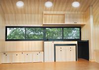 China Prefabricated Tiny House On Wheels | Modular Light Steel Frame With Engineered Framing System for sale