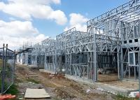 China Modern Prefabricated Villa Manufactured Home Prefabricated Light Steel Frame House Building for sale
