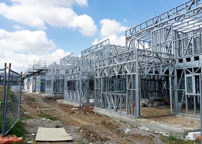 China Modern Prefabricated Villa Manufactured Home Prefabricated Light Steel Frame House Building for sale
