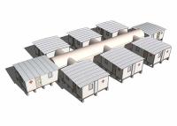 China Prefab Modular House Mobile Field Hospital Shelter Emergency Housing For Disaster Area for sale