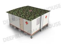 China Sandwich Panel Isolation Wards Mobile Field Hospital Customized Modlar Home for sale
