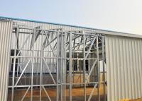 China China Advanced Light Steel Frame Structure Metal Car Sheds/ Waterproof Prefabricated Sheds for sale