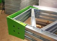 China China Advanced Light Steel Frame Structure Metal Car Sheds/ Waterproof Prefabricated Sheds for sale