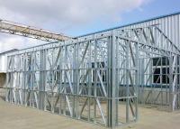 China China Advanced Light Steel Frame Structure Metal Car Sheds/ Waterproof Prefabricated Sheds for sale