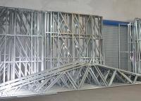 China NS/AS Prefabricated Steel House Villa With Light Steel Frame House Kits for sale
