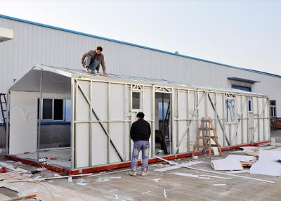 China Fireproof Light Steel Frame Metal Prefab Car Shed With Steel Sheet Cladding Park home for sale