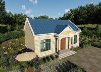 China Light Steel Prefabricated Villa Earthquake Proof 100 Year Lifespan Prefab House for sale