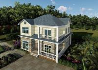 China Modern Light Steel Prefabricated Homes – Wind-Resistant Folding Villa Houses for sale