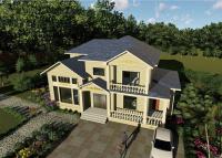 China ICC-ES Certification Prefabricated House Villas Light Steel Frame House With Best Price for sale