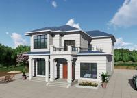 China AS/US Duplex Steel Frame Ultra Modern Prefab Homes With Light Gauge Steel Framing for sale