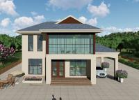 China Prefabricated Light Gauge Steel Truss 300 Sqm Luxury Villa Built With Australia Standards for sale