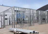 China Metal Car Sheds steel sheet cladding Light Steel Frame Mobile Car Garage for sale