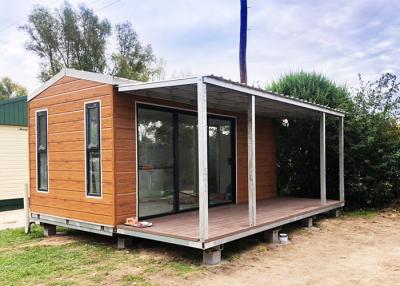 China Austraila Granny Flat Light Steel Structure Bungalow , Sandwich Cladding Strong Mobile House for sale