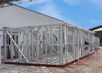 China Light Gauge Steel Frame Prefab Modular Homes Garden Office With Double Glass Windows for sale