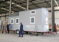 China Modern Steel Frame Prefab Tiny Home On Wheels: Affordable Manufactured Homes for sale