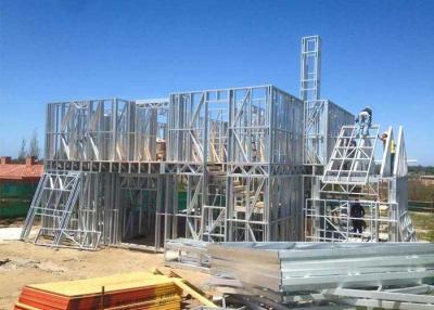 China Energy Saving Affordable Prefab House Steel Structure Villa Prefab Steel Frame Villa for sale