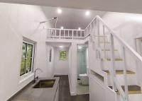 China Osb Board Roof System Luxury Prefab The Tiny House Used Light Steel Frame for sale