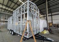 China Light Steel Modular Tiny Prefab Homes With Integrated Wall Panel For Sale For Ren for sale
