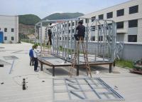China Light Steel Frame Prefab Bungalow Homes , Bungalow House With Big Window for sale