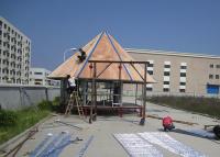 China Light Steel Frame Prefab Bungalow Homes , Bungalow House With Big Window for sale