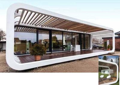China Aluminum Sliding Doors Prefab Cabin Prefabricated Bungalow Prefab Garden Studio Steel Frame Prefab Modular Homes for sale