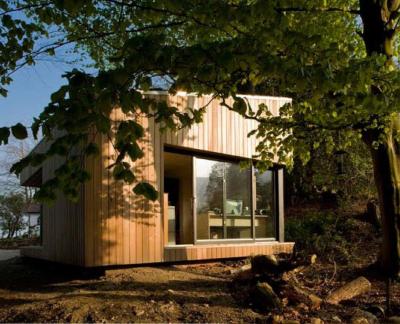 China Hot Sale Garden Studio Light Steel Prefabricated House Luxuyr Granny Flat for sale