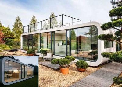 China Hawaii Cabin Wooden Bungalow House Luxury Prefab House With Aluminium Sliding Doors for sale