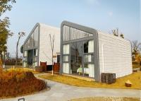 China Custom Design, ISO9001 Certified Prefab Wooden Bungalow, Luxury Cabin Home for sale