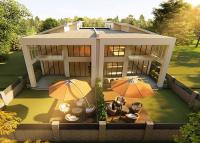 China Prefabricated Luxury Duplex Villa Wiht Light Steel Framing Or Panelized System for sale