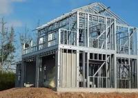 China Luxury Light Steel Framing Prefabricated House Prefab Green Prefab Homes for sale