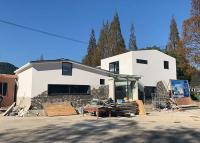 China Steel Structural Prefab Retirement Center Typhoon Resistance Light Gauge Steel Bungalow for sale