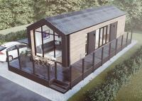 China Leisure Prefabricated Light Steel Quick Build Small House For Holiday for sale