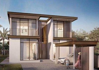 China Luxury Prefabricated Luxury Villa Light Steel Framing Prefab House US for sale