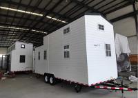 China Hot Sale Light Steel Prefabricated Tiny House On Wheels Flordia With AS/US Standard for sale