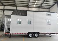 China Hot Sale Light Steel Prefabricated Tiny House On Wheels Flordia With AS/US Standard for sale