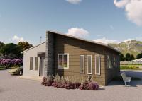 China Strong Mobile Steel Structure Homes /Light Gauge Steel Wall 2-Storey Luxury Villa for sale