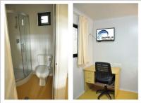 China One Bedroom Steel Beach Bungalow , Small Prefab House Kits , Light Steel Foundation for sale