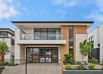 China Light Steel Frame Prefab Villa Home Quick Assemble Prefabricated Modular Homes Kit for sale
