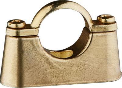 China 12-159mm Brass Pipe Clamp for Holding Pipes in Place Efficiently for sale