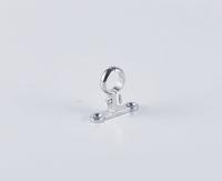 China 22mm 15mm 12mm Brass Pipe Clamp Securely Mounting Pipes Plumbing for sale
