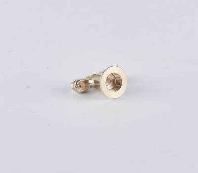 China Industrial Pipe Clamps For Plumbing Easy Installation Water Throwing/Chrome Plated for sale
