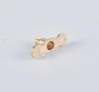 China Securely Hold Pipes In Place  Brass Pipe Clamp 30mm 32mm 34mm for sale