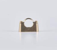 China Industrial Brass Tube Clamp For Plumbing Securely Holds Pipes Water Throwing / Chrome Plated for sale
