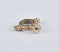 China Easy To Install Water Throwing Brass Pipe Clamp For Plumbing for sale