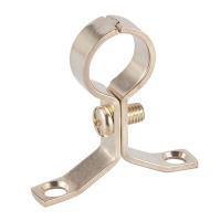 China Durable Brass Pipe Clamp corrosion resistant pipe holder suitable for various pipe sizes in plumbing and industrial sectors for sale