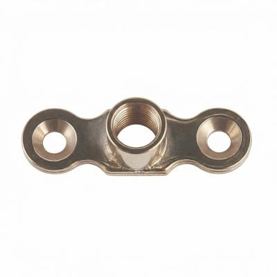 China Chrome Plated Brass Pipe Clamp for Secure Installation of Pipes for sale