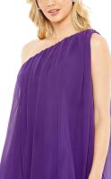 China Custom Sleeveless One Shoulder Chiffon Short Wedding Cocktail Dress A Line Size 2 16 for sale