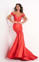 China European Style YL223 Off Shoulder Mermaid Long Cocktail Dress Satin Size 2-26W for sale