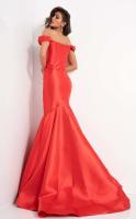 China European Style YL223 Off Shoulder Mermaid Long Cocktail Dress Satin Size 2-26W for sale